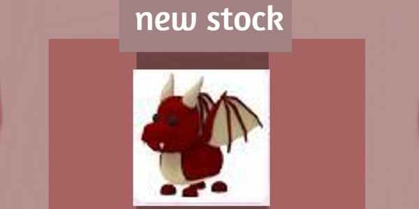 Beli Item Red dragon normal adopt me Roblox Terlengkap dan Termurah ...