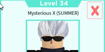 Buy Item Mysterious X (Summer) / Gojo summer || All Star Tower Defense ...