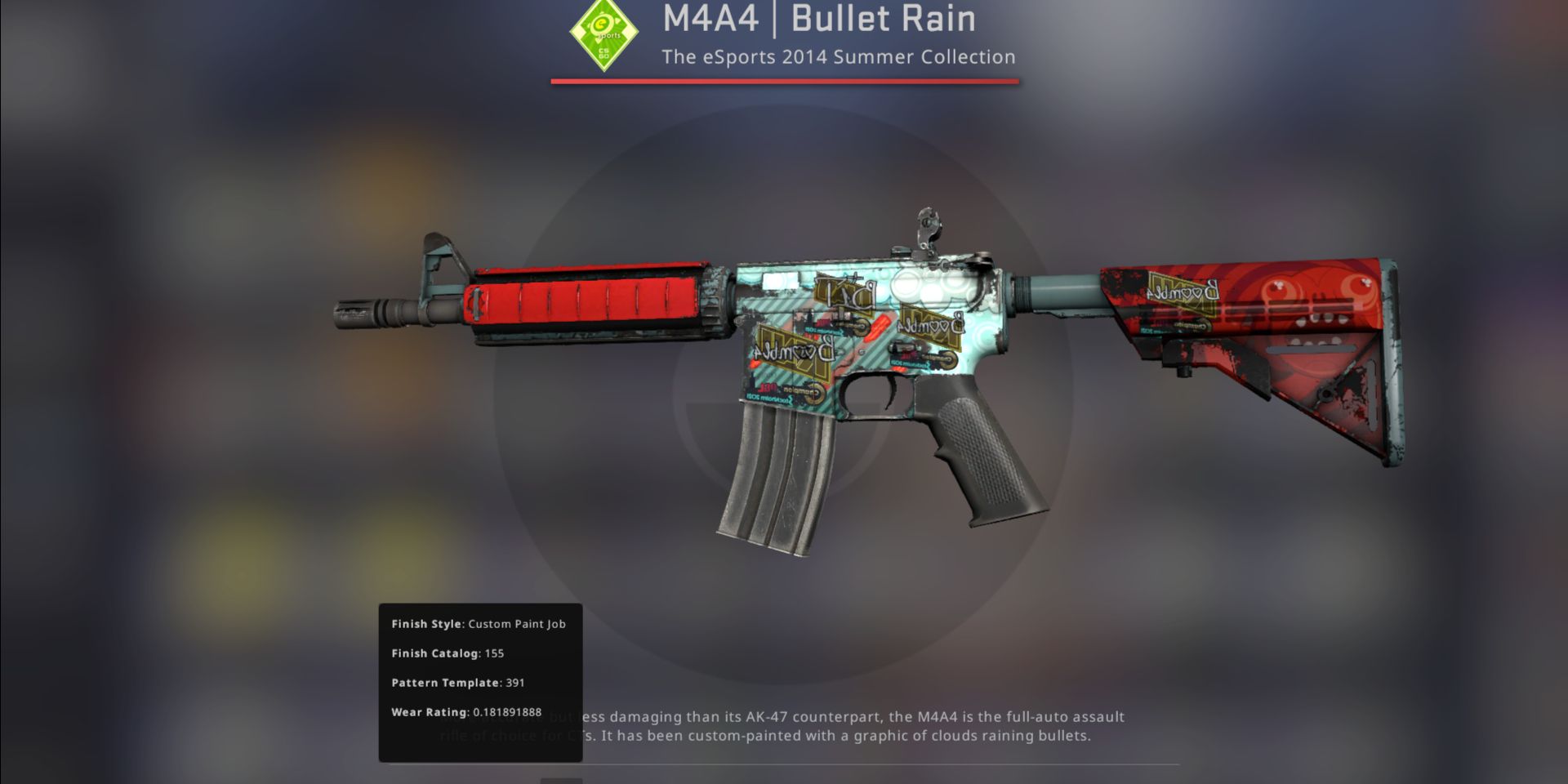 M4a4 Bullet Rain