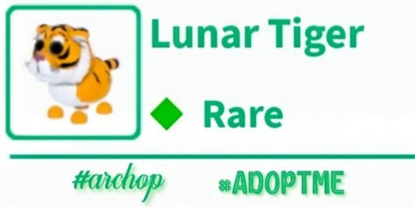 Beli Item Lunar Tiger - Adopt Me Pet Roblox Terlengkap dan Termurah ...