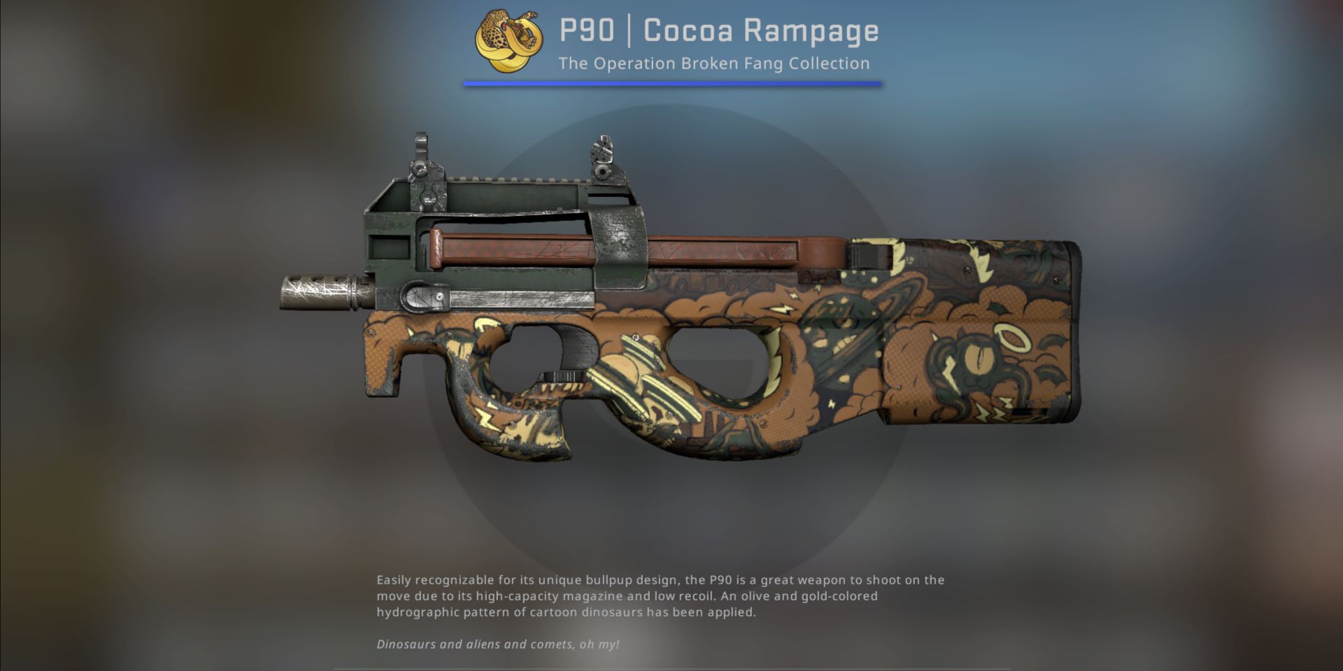 Beli Item Ready Trade P90 | Cocoa Rampage Counter Strike: Global ...
