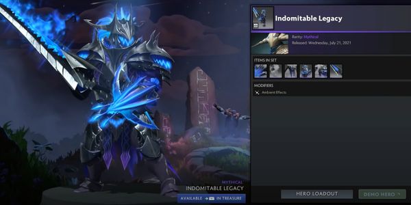 Beli Item Gift Indomitable Legacy (Sven Set Nemestice Collector's Cache ...