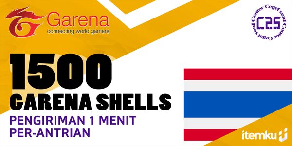 Buy Garena Shell 1500 Shells TH Voucher Garena cheapest May 2026 | itemku