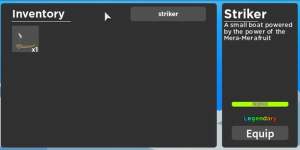 Buy Item Striker Boat - Grand Piece Online GPO Roblox 1669363 | itemku