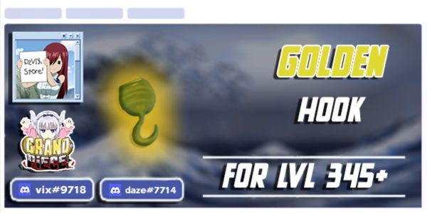 Beli Item Golden Hook / Crocodile's Hook Grand Piece Online / GPO ...
