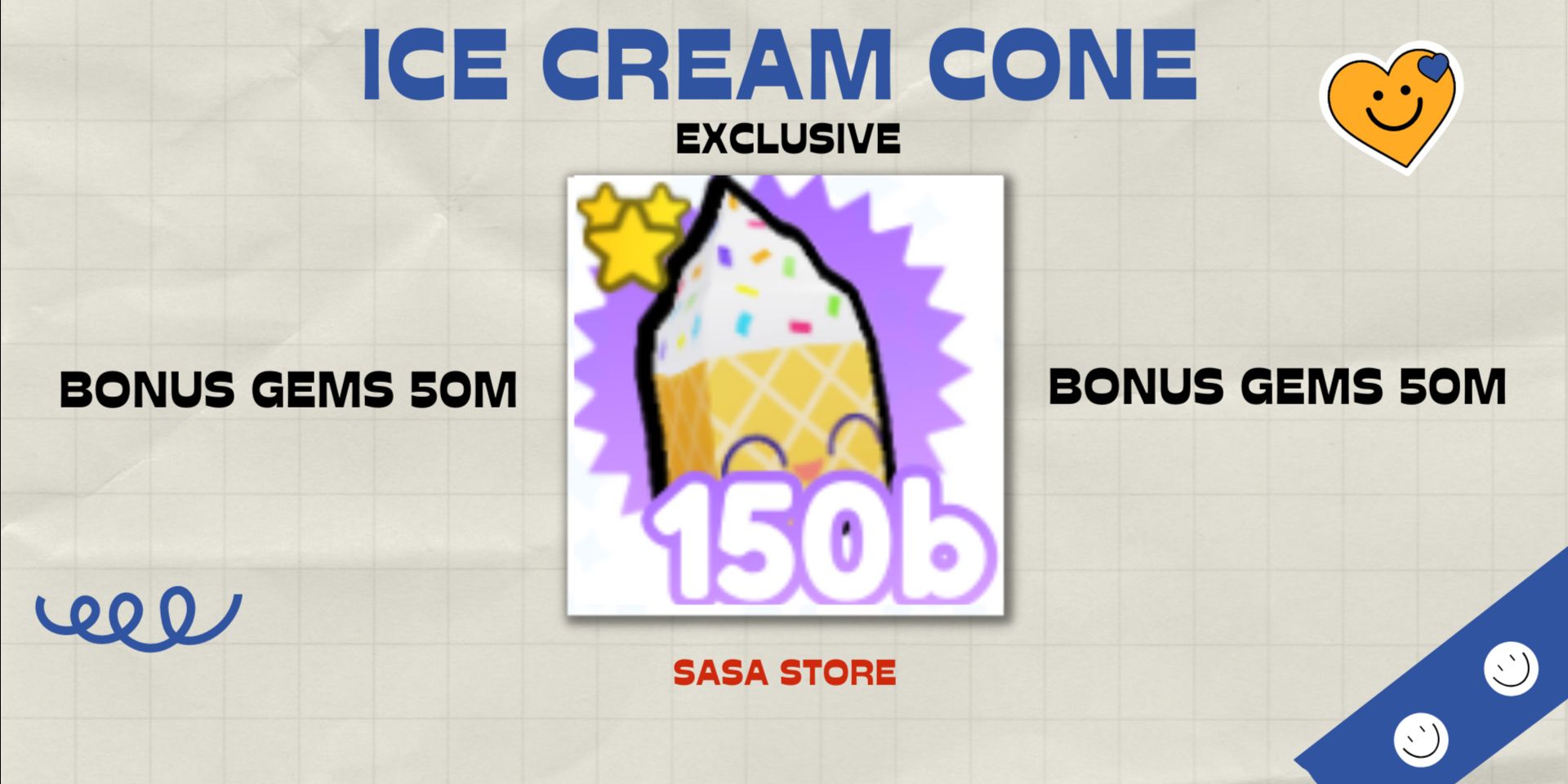 Beli Pet Exclusive Ice Cream Cone Pet Simulator X Roblox Terlengkap dan ...