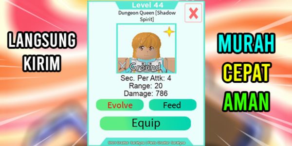 Beli Item Dungeon Queen [Shadow Spirit] (Asuna Shadow Spirit) | All ...