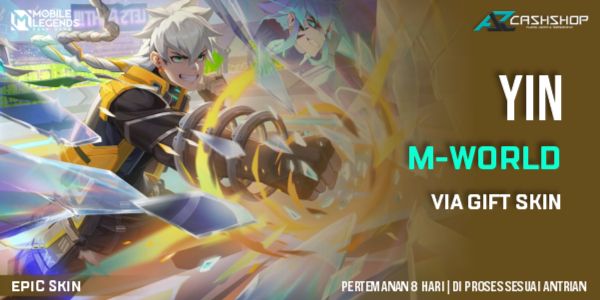 Beli Skin M-World Yin (Epic Skin Yin) Mobile Legends Terlengkap dan ...