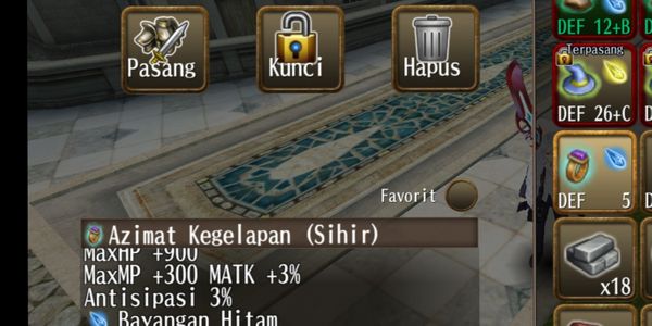 Beli Item Azimat sihir + xtal Black shadow Toram Online Terlengkap dan ...