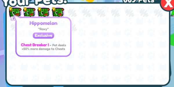 Beli Pet Exclusive Hippomelon Pet Simulator X Pet Simulator X Roblox ...