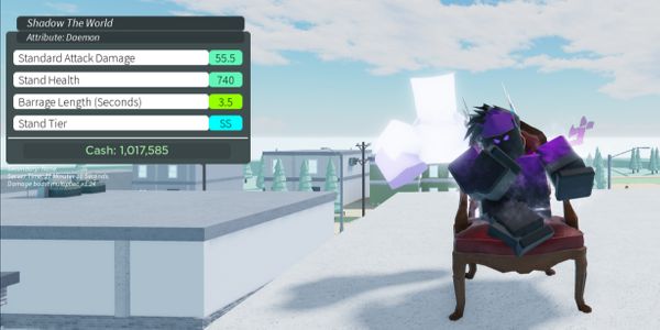 Beli Item Shadow The World / STW (Daemon) Stand Upright: Rebooted ...