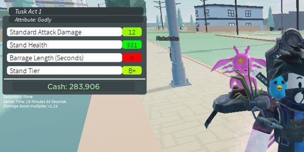 Buy Item Tusk Act 1 Godly (Stand Upright Rebooted) Roblox 1759517 | itemku