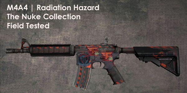 Beli Item Ready Trade M4A4 | Radiation Hazard (Mil-Spec Rifle) Counter ...