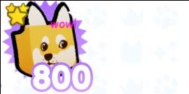 Beli Pet Exclusive Doge Exclusive Pet Simulator X+Bonus Pet&Gems Pet ...