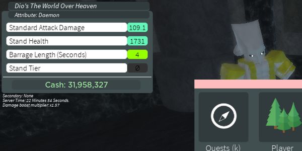 Beli Item Daemon DTWOH | Stand Upright: Rebooted Roblox Terlengkap dan ...