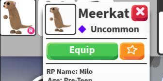 Buy Item R Meerkats Roblox 1782286 | itemku