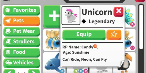 Beli Item NFR UNICORN ADOPTME RBL Terlengkap dan Termurah Maret 2025 ...