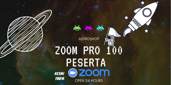 Beli Akun Zoom Meetings Pro 1 bulan Zoom Cloud Meetings Terlengkap dan ...