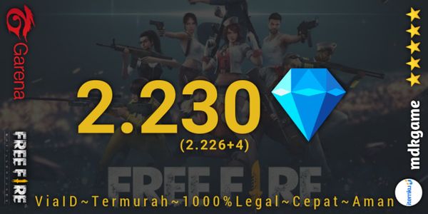 Beli Top Up 1060 + 1166 Diamonds Garena Free Fire Terlengkap dan ...