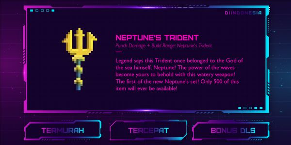 Beli Item Neptune's Trident Growtopia Terlengkap dan Termurah Juni 2022 ...