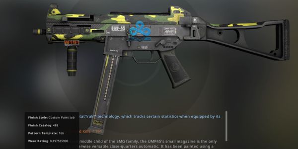 Beli Item Ready Trade StatTrak™ UMP-45 | Riot (StatTrak™ Mil-Spec SMG ...