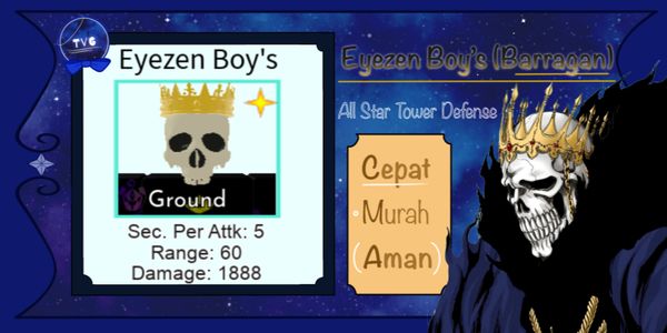 Beli Item Eyezen Boy's (Barragan) | All Star Tower Defense (ASTD ...