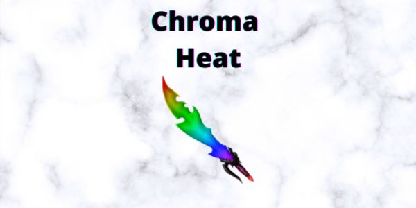 Beli Item Murder Mystery 2 Chroma Heat - Murder Mystery 2/MM2 Roblox ...