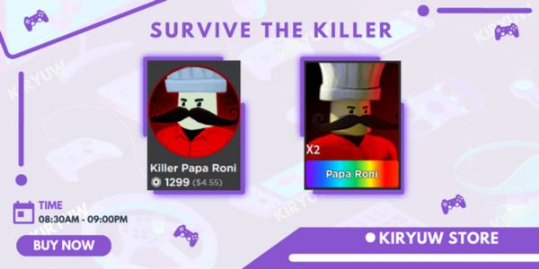 Beli Killer Killer Papa roni - Game pass (Survive The Killer) Survive ...