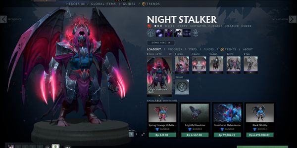 Beli Item Gift Origin of the Dark Oath (Bundle Night Stalker Collector ...