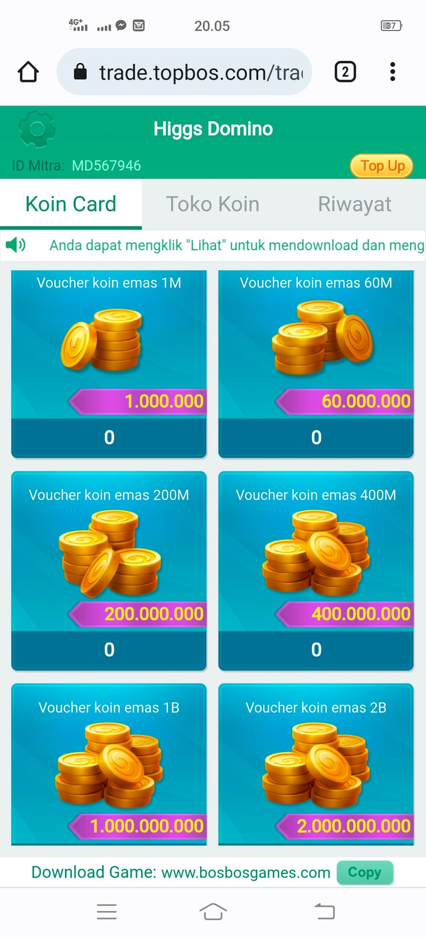 Beli Produk di ACONG STORE 86 Terlengkap November 2024 | itemku