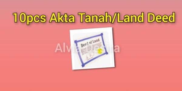 Beli Item Akta Tanah / Land Deed ( 10pcs ) Hay Day Terlengkap dan ...