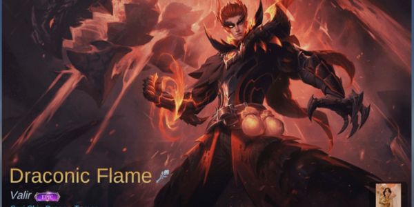 Buy Skin Draconic Flame (Epic Skin Valir) Mobile Legends 1866238 | itemku