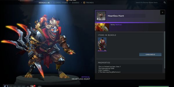 Beli Item Gift Heartless Hunt (Bundle Bounty Hunter Collector's Cache ...