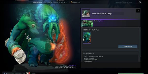 Buy Item Gift Horror from the Deep (Bundle Tidehunter Collector's Cache ...