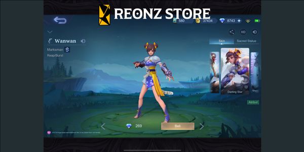 Beli Skin Darting Star (Wanwan Skin) Mobile Legends Terlengkap dan ...