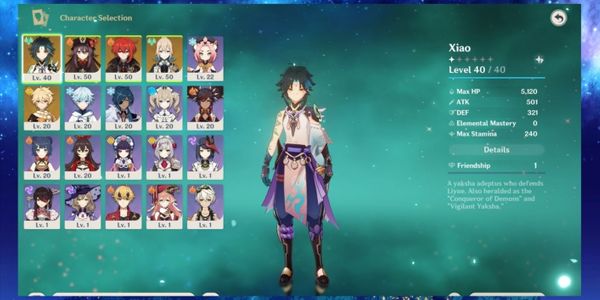 Buy Account Starter Account-Mid AR 31 Xiao + Primordial Jade Winged ...