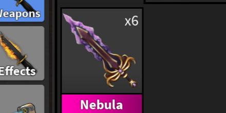 Beli Item Murder Mystery 2 Nebula Roblox Terlengkap dan Termurah April ...