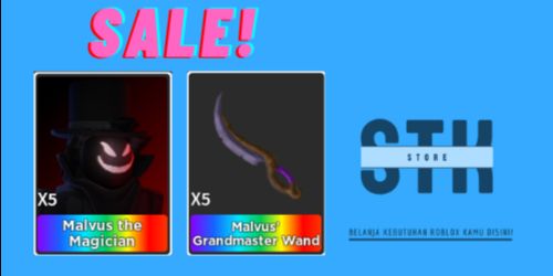 Beli Gamepass Malvus The Magician Bundle (Survive The Killer) Survive ...