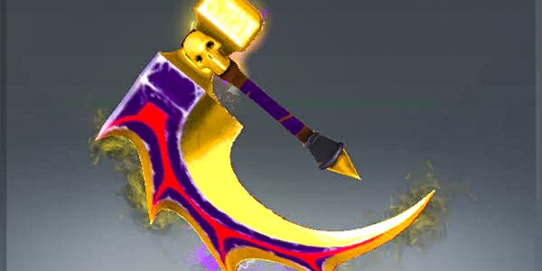 Beli Item Ready Trade Golden Offhand Basher of Mage Skulls (Immortal ...