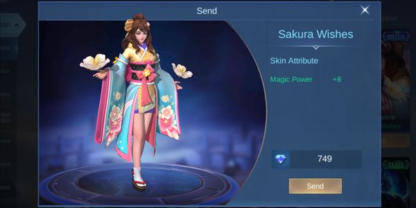 Buy Skin Sakura Wishes (Special Skin Guinevere) Mobile Legends 1876247 ...