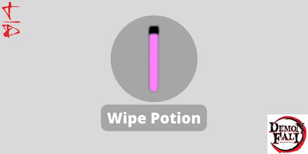 Buy Item Wipe Potion Demonfall | Demon Fall Roblox 1877642 | itemku