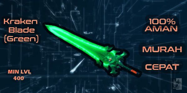 Buy Item kraken blade (green) | grand pieces online | gpo | kraken ...