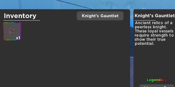 Buy Item Knight's Gauntlet - GPO Roblox 1919878 | itemku