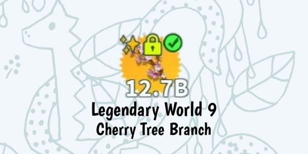 Buy Item Legendary World 9 | Cherry Three Branch | Weapon Fighting ...