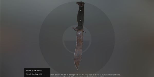 Beli Item Ready Trade ★ Bowie Knife | Rust Coat (rank 7## float ...
