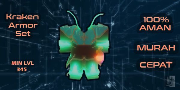 Beli Item kraken armor set (green) | grand piece online | gpo | kraken ...