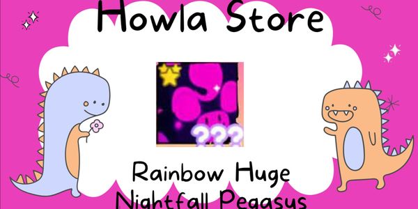 Beli Pet Exclusive Rainbow Huge Nightfall Pegasus Pet Simulator X ...