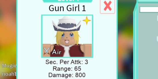 Beli Item Gun Girl 1 All Star Tower Defense // ASTD Roblox Terlengkap ...