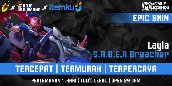 Buy Skin SABER Breacher (Epic Skin Layla) Mobile Legends 1889975 | itemku