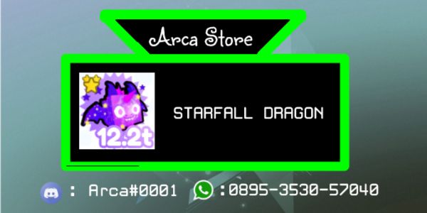 Beli Pet Exclusive Starfall Dragon Pet Simulator X Roblox Terlengkap ...